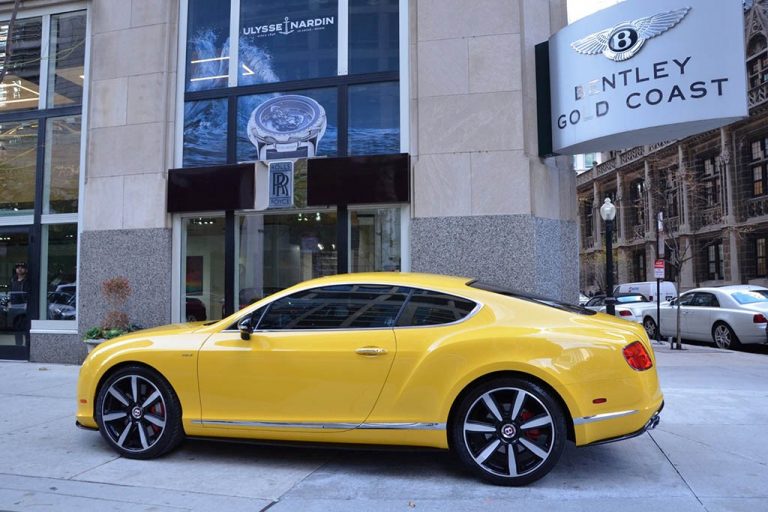 2014 Bentley Continental GT in Yellow | LeisureMartini