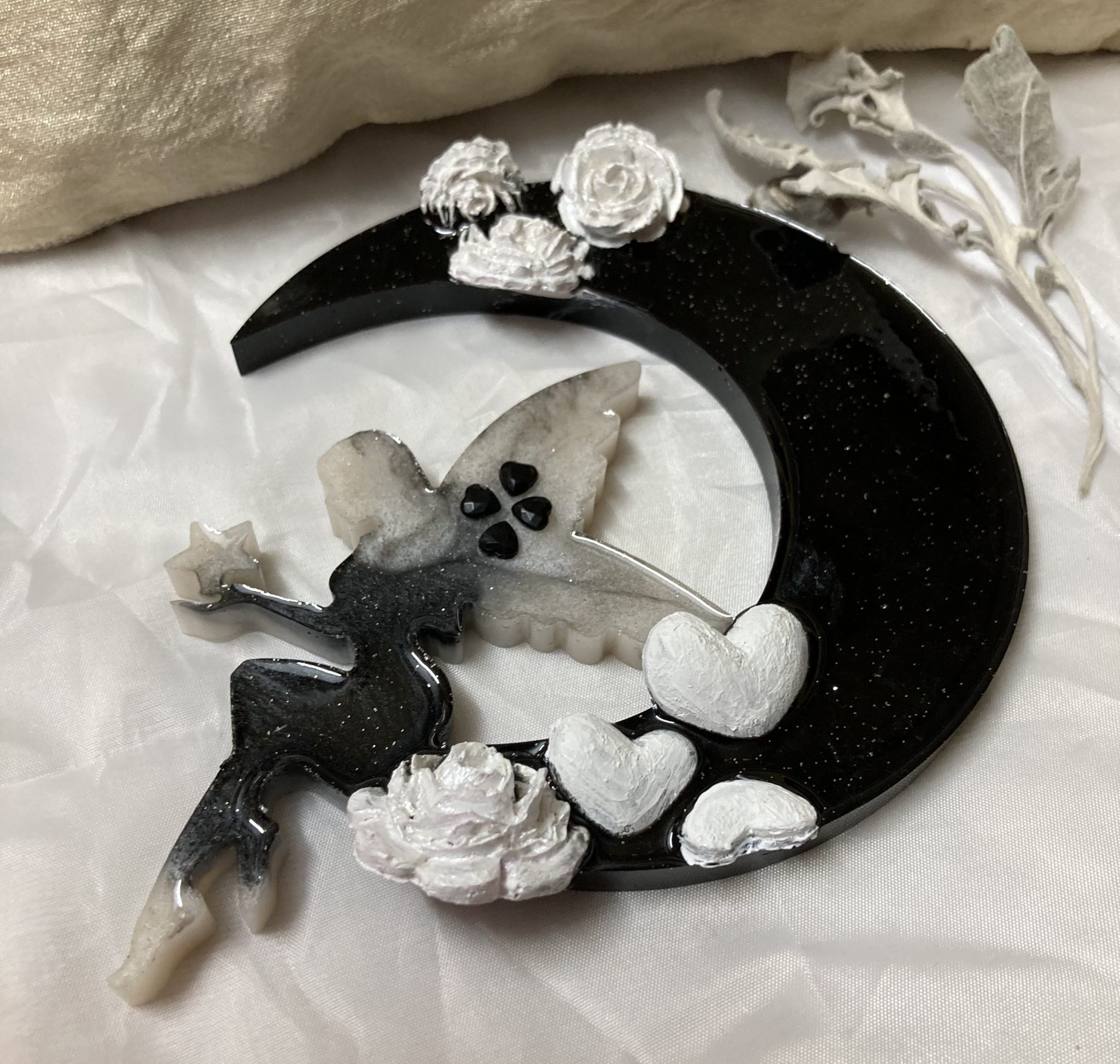 5 Steps to Manifest Your Magical Moon Fairy Made Out of Resin ...